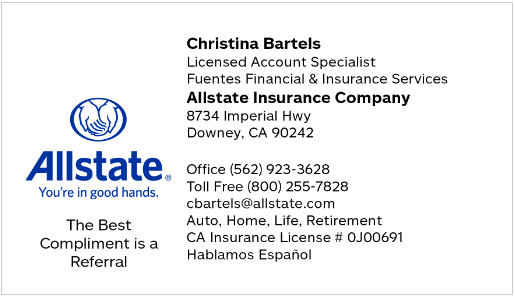 ALLSTATE INSURANCE AGENT: ANDY FUENTES - Updated November 2025 - 8734 ...