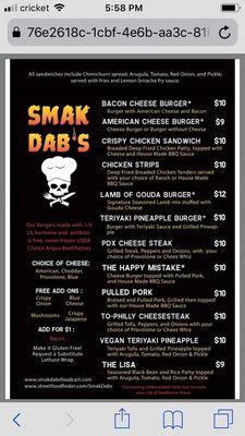 SMAK DAB’S GOURMET BURGERS & SANDWICHES - Updated July 2024 - 11 ...