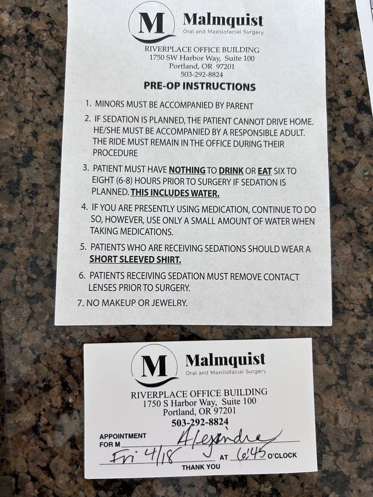 MALMQUIST ORAL AND MAXILLOFACIAL SURGERY - Updated December 2025 - 16 Reviews - 1750 S Harbor ...