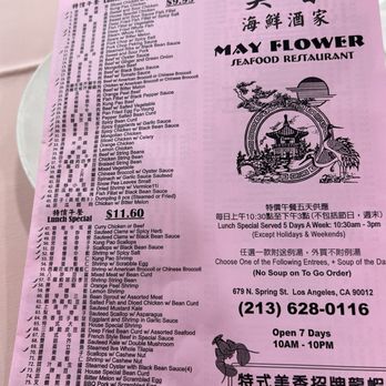 MAYFLOWER SEAFOOD RESTAURANT Updated March 2025 1000 Photos 522 Reviews 679 N Spring St Los Angeles California Seafood Restaurant Reviews Phone Number Yelp