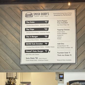SMASH DADDY’S - Updated August 2024 - 24 Photos & 57 Reviews - 68-1820 ...