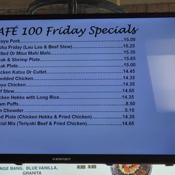 CAFE 100 - Updated June 2025 - 811 Photos & 630 Reviews - 969 Kilauea ...