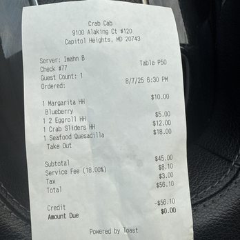 CRAB CAB - Updated August 2025 - 114 Photos & 66 Reviews - 9100 Alaking ...