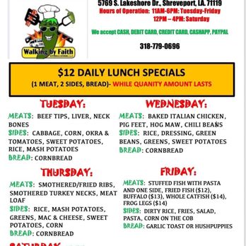 WALKING BY FAITH KITCHEN AND CATERING - Updated March 2025 - 40 Photos ...