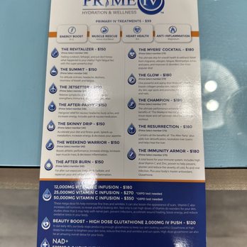 PRIME IV HYDRATION & WELLNESS - Updated September 2025 - 40 Photos & 61 ...