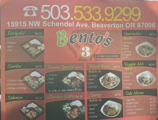 BENTO’S TERIYAKI 3 - Updated January 2026 - 32 Reviews - 15915 NW ...