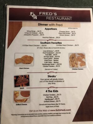 FRED’S RESTAURANT - Updated June 2024 - 13 Photos & 38 Reviews - 107 S ...