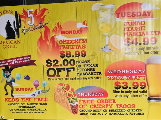 COYOTE’S MEXICAN GRILL - 80 Photos & 152 Reviews - Mexican - 105 ...