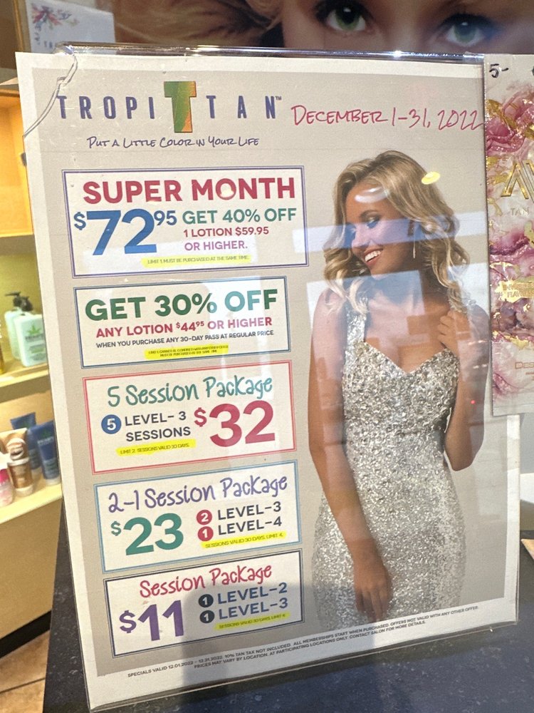 TROPI TAN - Updated October 2025 - 763 E St, Lapeer, Michigan - Tanning ...