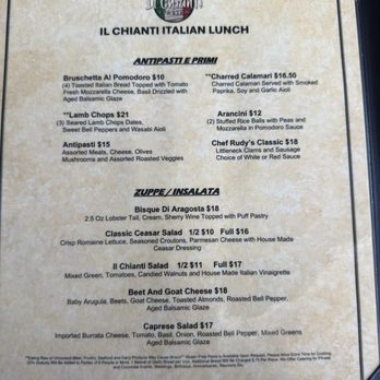 IL CHIANTI ITALIAN - Updated December 2025 - 207 Photos & 78 Reviews ...