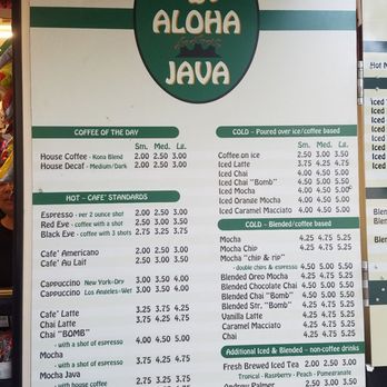ALOHA JAVA - Updated October 2024 - 49 Photos & 58 Reviews - 800 N ...