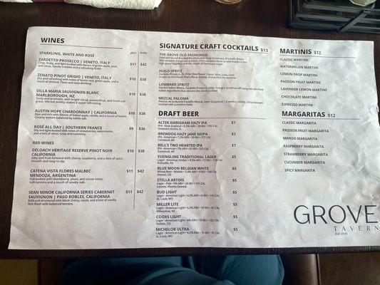 GROVE TAVERN - Updated September 2025 - 10 Photos & 15 Reviews - 8 W St ...