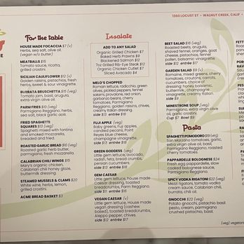 MELO’S ITALIAN TABLE - Updated February 2025 - 777 Photos & 402 Reviews ...