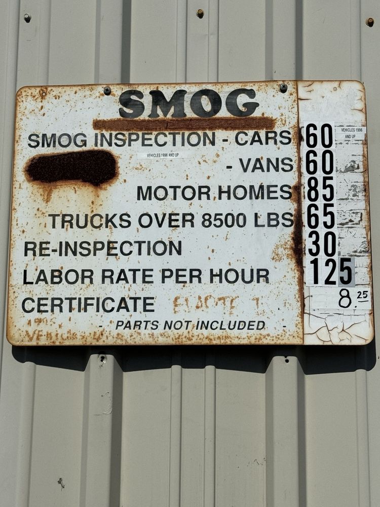 RK SMOG SERVICE - Updated April 2025 - 142 Reviews - 341 N Dawson Dr ...