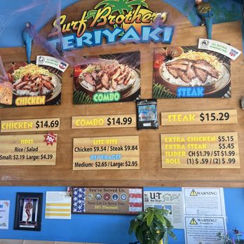 SURF BROTHERS TERIYAKI - Updated November 2024 - 124 Photos & 298 ...