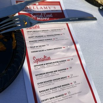 BELLAMY’S RESTAURANT - Updated November 2024 - 647 Photos & 641 Reviews ...