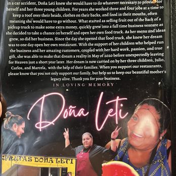 DONA LETI’S - Updated December 2024 - 501 Photos & 309 Reviews - 16101 ...