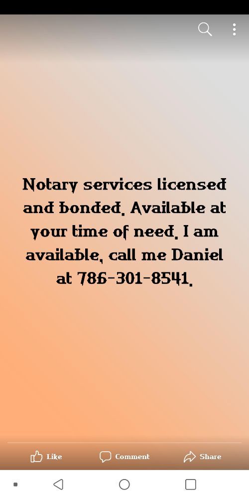 DANIEL’S NOTARY - Updated April 2024 - Dade City, Florida - Notaries ...