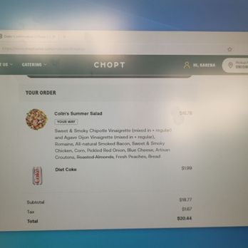 CHOPT CREATIVE SALAD CO. - Updated October 2025 - 347 Reviews & 102 ...