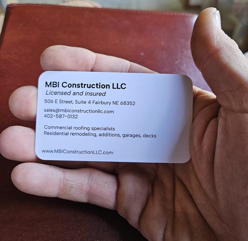 MBI CONSTRUCTION - Updated January 2025 - Request Consultation - 506 E ...