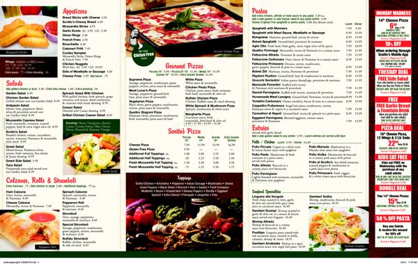 SCOTTO’S RIGATONI GRILL - 104 Photos & 141 Reviews - 42395 Ryan Rd ...