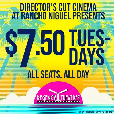REGENCY THEATRES DIRECTOR’S CUT CINEMA - Updated January 2025 - 98 ...
