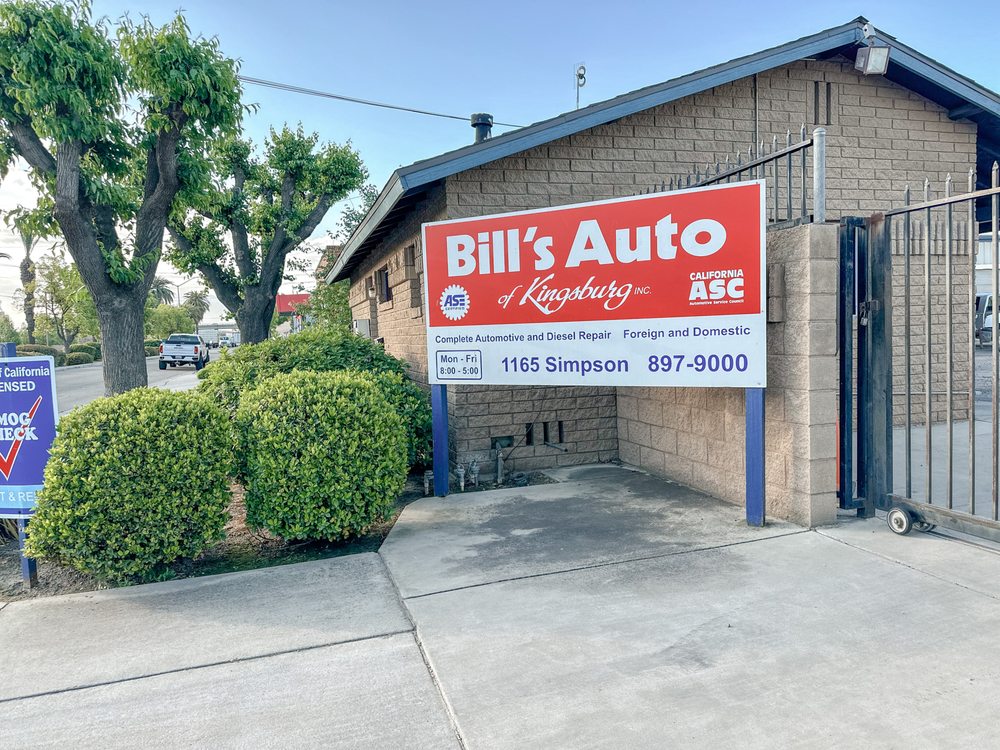 BILL’S AUTO OF KINGSBURG - Updated October 2025 - 1165 Simpson St ...