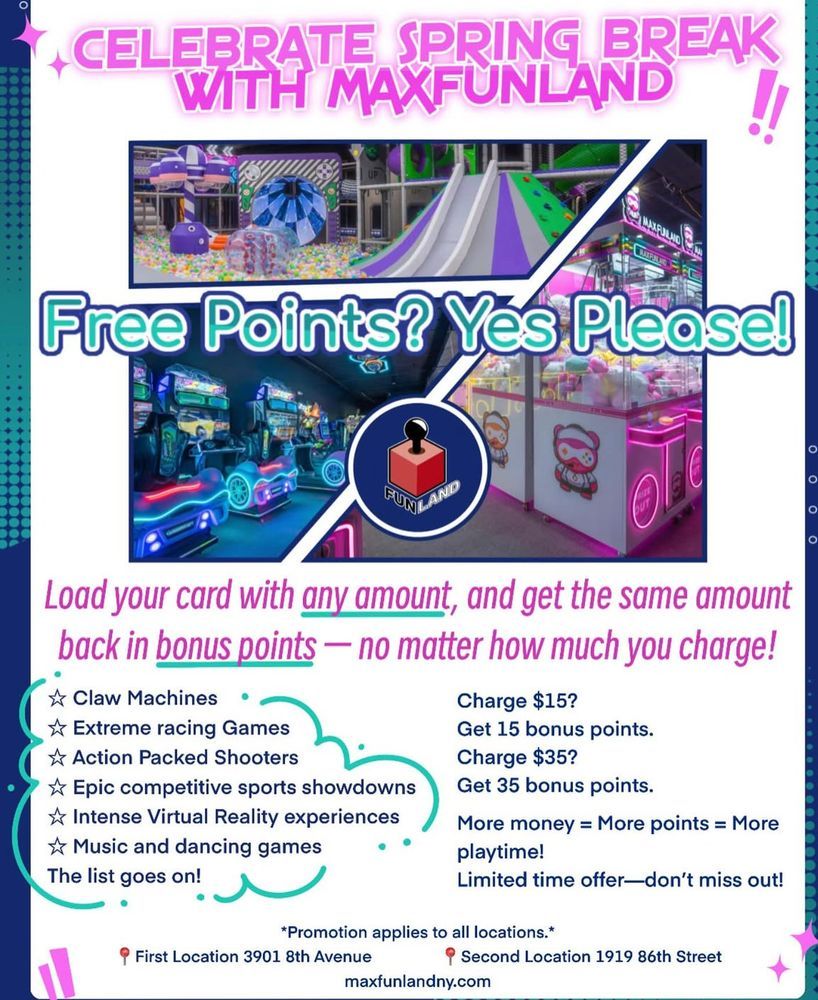 MAX FUNLAND - Updated October 2025 - 30 Photos - 1919 86th St, Brooklyn ...