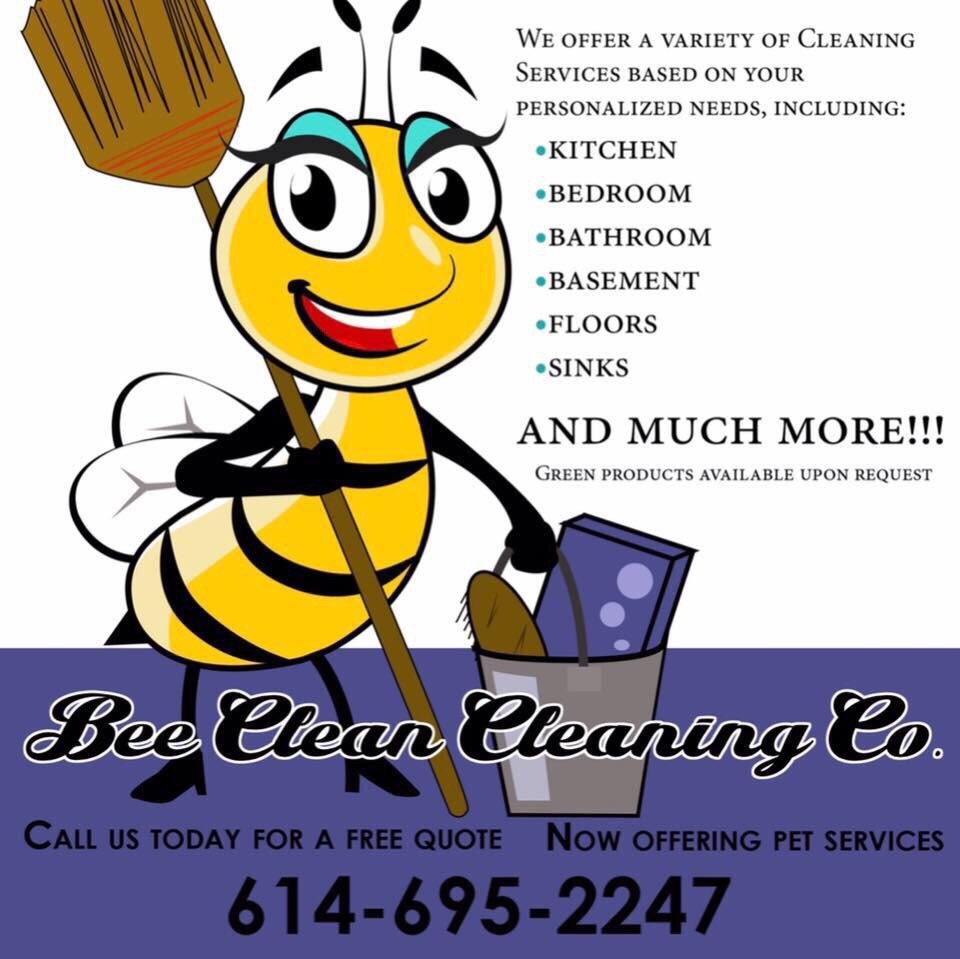 BEE CLEAN CLEANING - Request a Quote - Columbus, Ohio - Home Cleaning ...