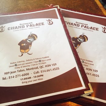 CHAND PALACE - Updated January 2026 - 94 Photos & 80 Reviews - 989 Rue ...