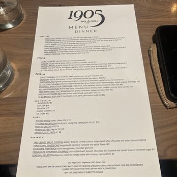 1905 BAR & GRILL - Updated January 2026 - 72 Photos & 18 Reviews - 1500 ...