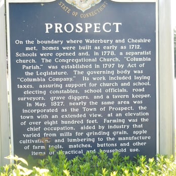 PROSPECT HISTORICAL SOCIETY - Updated July 2025 - 61 Waterbury Rd ...