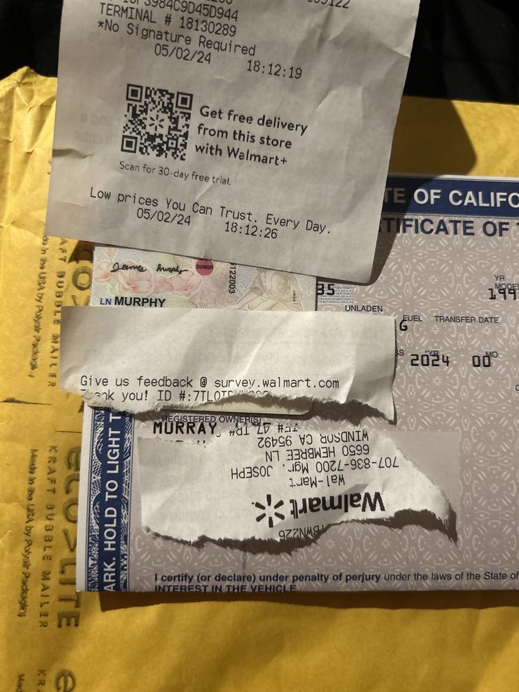 STATE OF CALIFORNIA DEPARTMENT OF MOTOR VEHICLES - Updated April 2025 ...