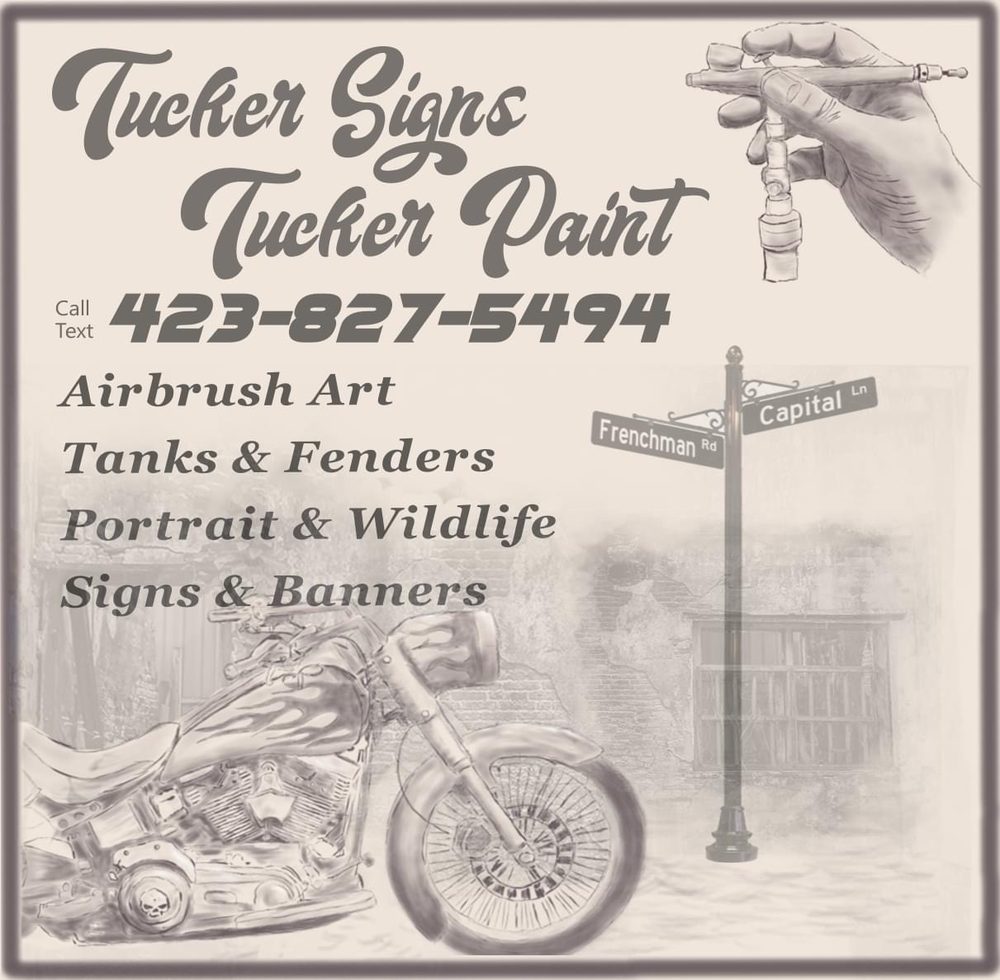 TUCKER SIGNS & CUSTOM PAINT - 66 J Ellis Ct, Chickamauga, Georgia ...