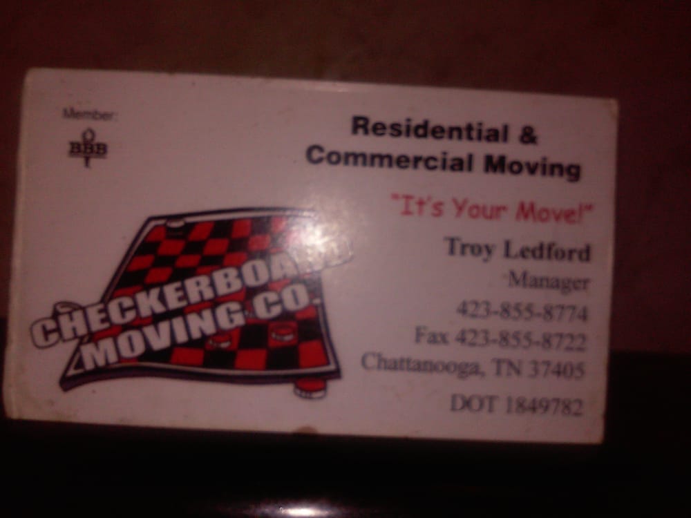 CHECKERBOARD MOVING - 7205 Suite B Lee Hwy, Chattanooga, Tennessee ...