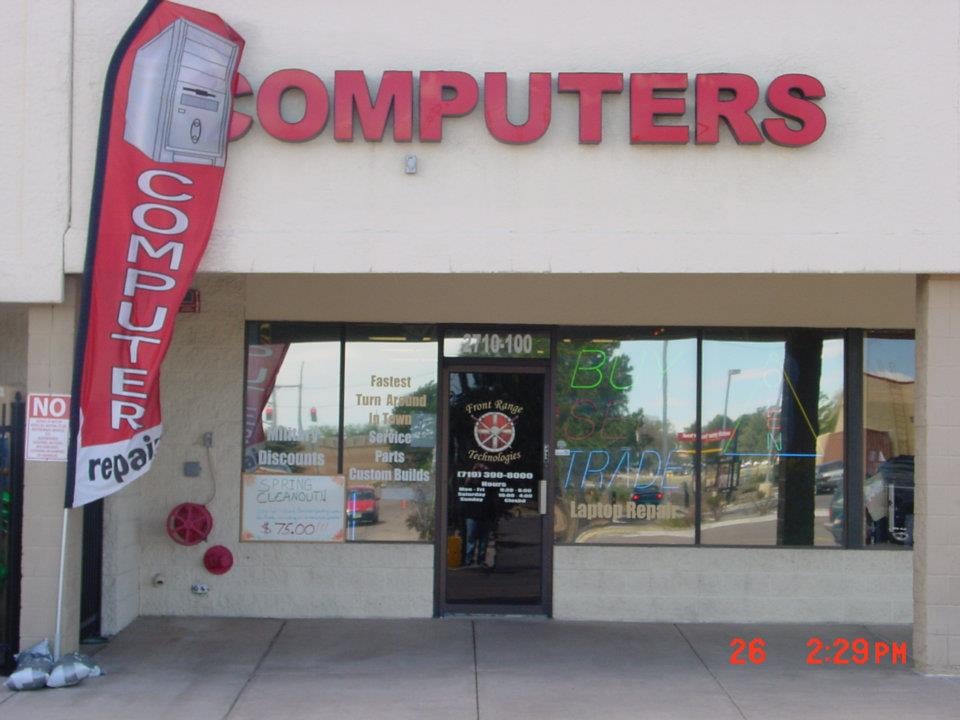 FRONT RANGE COMPUTERS - Updated December 2025 - 2710 S Academy Blvd ...