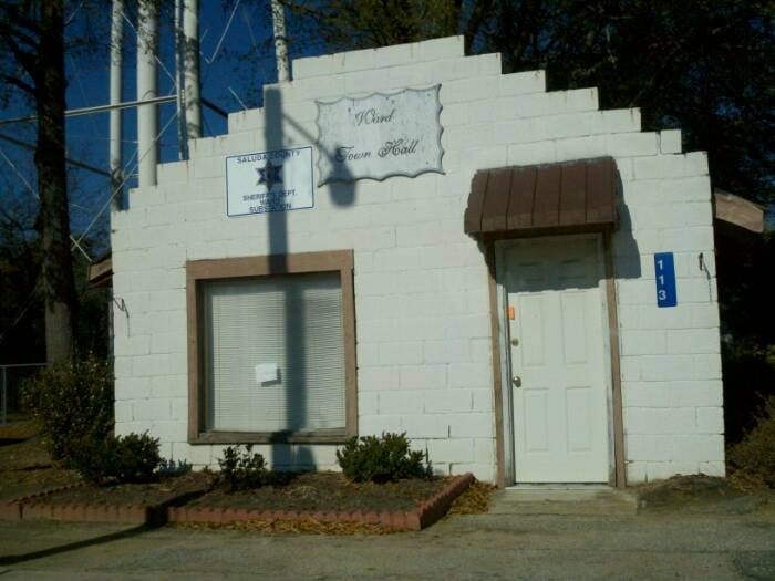 WARD TOWN HALL - 113 E Front St, Ward, South Carolina - Town Hall ...
