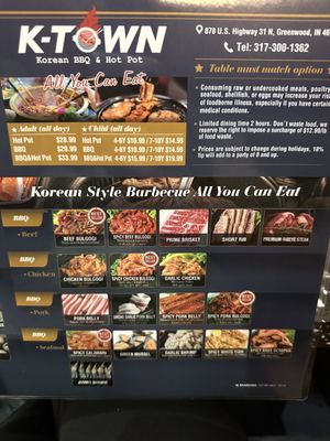 K-TOWN KOREAN BBQ & HOT POT - 17 Photos & 16 Reviews - 878 US Hwy 31 N, Greenwood, Indiana ...