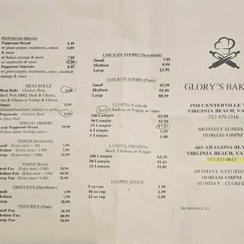 GLORY’S BAKERY - Updated December 2025 - 150 Photos & 107 Reviews - 665 Aragona Blvd, Virginia ...