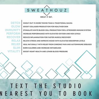 SWEATHOUZ INFRARED SAUNA STUDIO - Updated December 2025 - 60 Photos ...