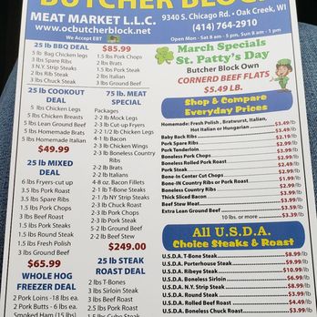 BUTCHER BLOCK MEAT MARKET - Updated August 2024 - 37 Photos & 23 ...