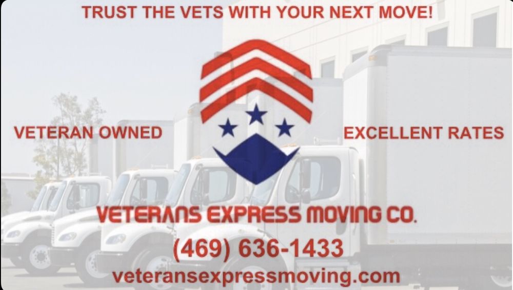 VETERANS EXPRESS MOVING COMPANY - Updated July 2025 - Plano, Texas ...