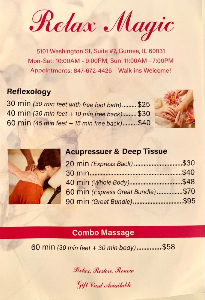 RELAX MAGIC - Updated April 2025 - 16 Photos & 33 Reviews - 5101 ...