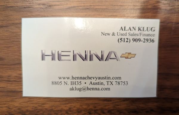 HENNA CHEVROLET - Updated December 2025 - 97 Photos & 463 Reviews ...
