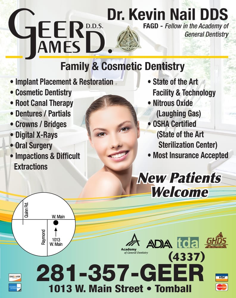JAMES GEER, DDS - Updated August 2024 - 1013 W Main St, Tomball, Texas ...