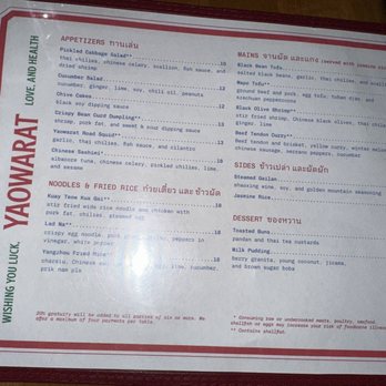 YAOWARAT - Updated January 2025 - 341 Photos & 89 Reviews - 7937 SE ...