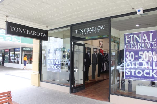 TONY BARLOW FINE TAILORING - Updated May 2025 - 890 Hay St, Perth ...
