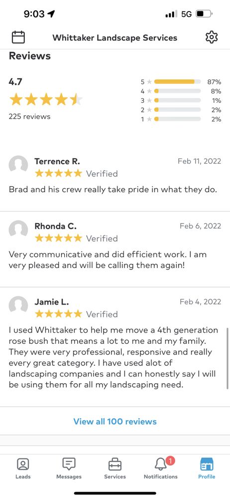 WHITTAKER LANDSCAPE SERVICES - Updated January 2026 - Lake Stevens ...