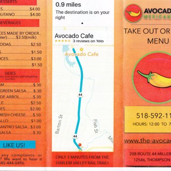 AVOCADO CAFE - Updated October 2025 - 23 Photos & 29 Reviews - 208 Rte ...
