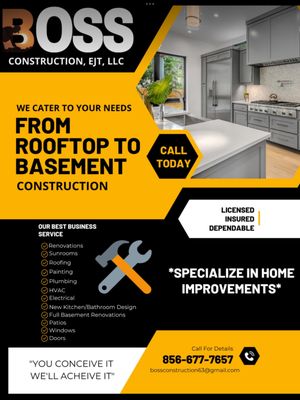 BOSS CONSTRUCTION - Updated November 2024 - Request Consultation - 12 ...